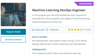 Succeed at ‘Machine Learning DevOps Engineer ‘ with Udacity • Ali Binkowska